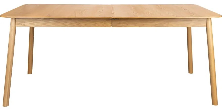 Rozkládací jídelní stůl s deskou v dubovém dekoru 90x180 cm Glimps – Zuiver