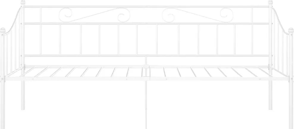 vidaXL Rám postele/pohovky kovový 90 x 200 cm [324773] Barva: Šedá