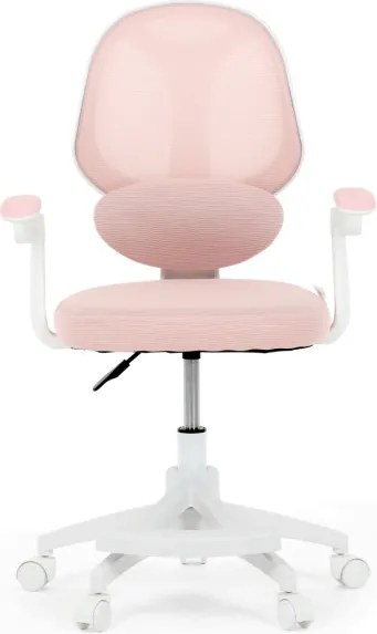 Dětská otočná židle růžová KA-W8008 PINK