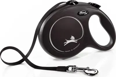 Flexi Classic L pásek 8m černé / Vodítko