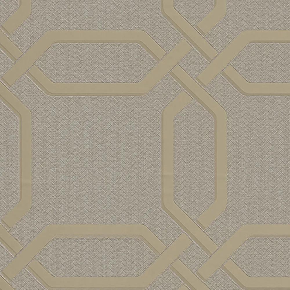 Luxusní geometrická vliesová tapeta Z21106, Metropolis, Zambaiti Parati