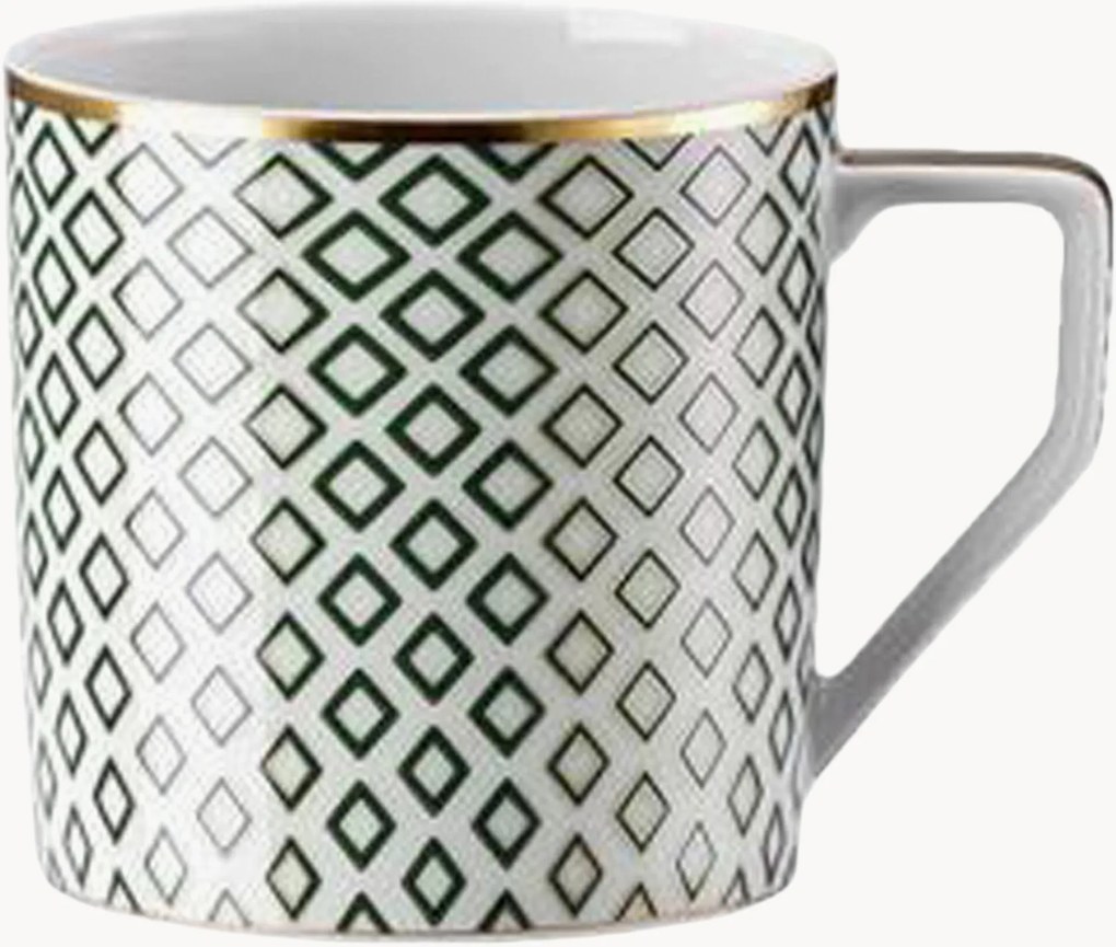 Sada porcelánových šálků na espresso Francis, 6 dílů