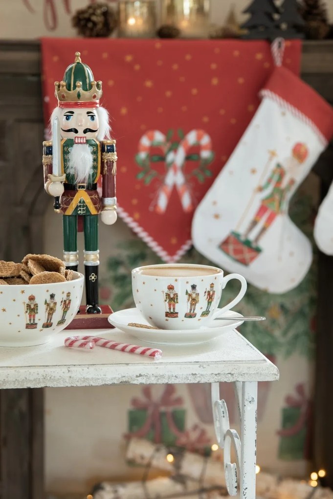 Porcelánová miska s Louskáčky Happy Little Christmas - Ø 14*7 cm / 500 ml