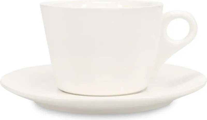 Bílý porcelánový šálek na latte 280 ml Barista – BonBistro