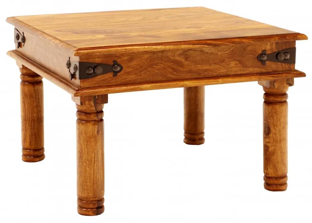 Konferenční stolek Jali 45x40x45 z indického masivu palisandr Ořech