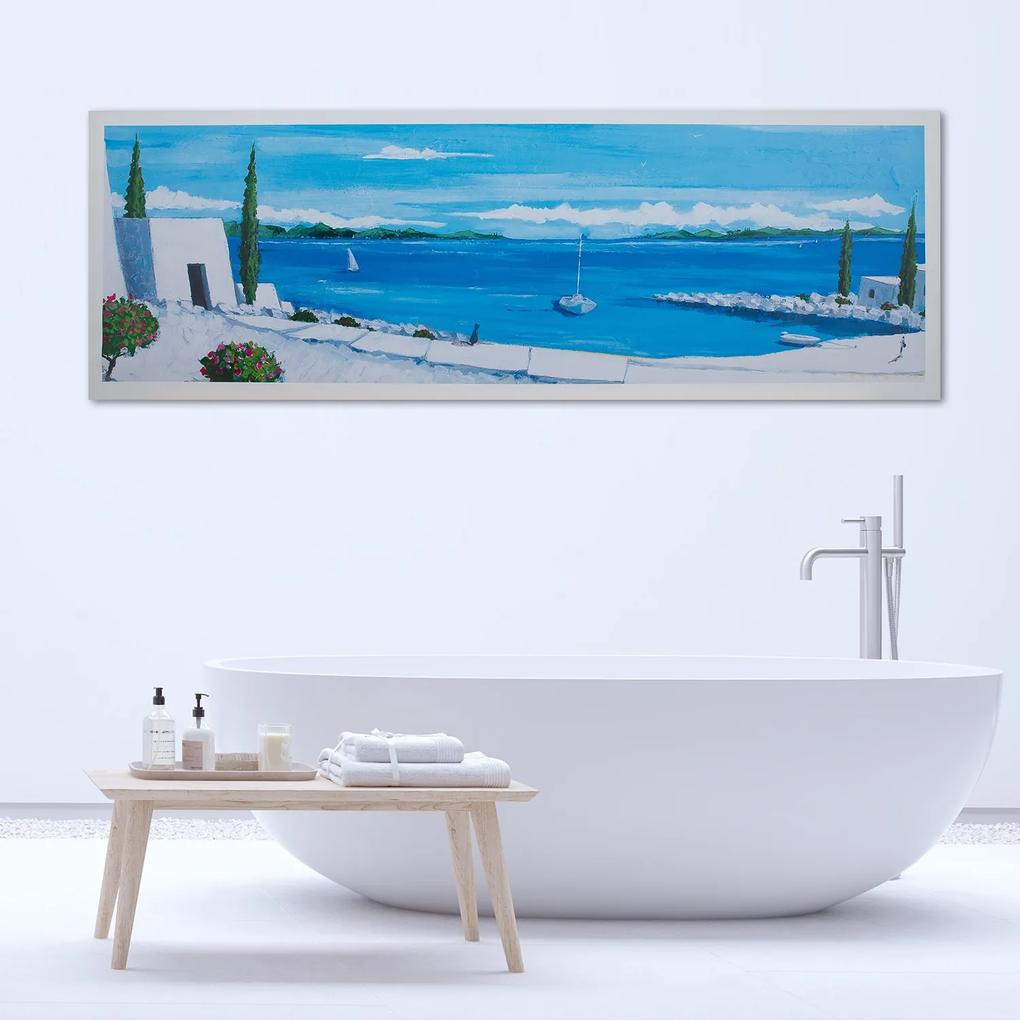 Gario Obraz na plátně Krásný výhled na záliv Rozměry: 90 x 30 cm