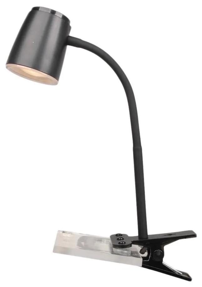 TOP LIGHT Top Light Mia KL C - LED Lampa s klipem LED/4,5W/230V černá TP1546