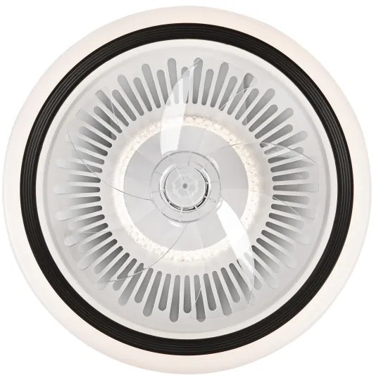 LED Stropní svítidlo s ventilátorem GEMMA LED/37W/230V bílá + DO