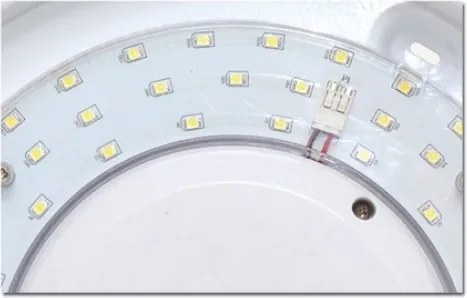 Stropní a nástěnné svítidlo Ecolite VICTOR LED B W131/LED/B-4100 18W IP44