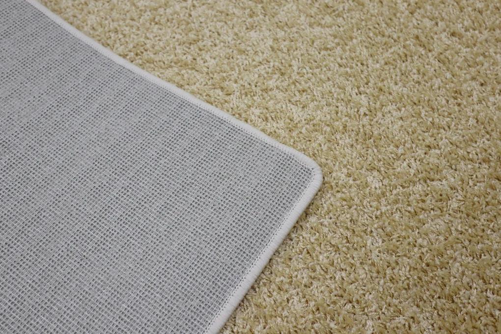 Vopi koberce Kusový koberec Color shaggy béžový - 80x120 cm