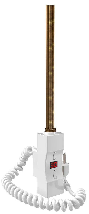BPS-koupelny G+P Elektrické topné těleso s WiFi a dálkovým ovládačem (300 - 1200 W) Barva: Chrom, Výkon (W): 300