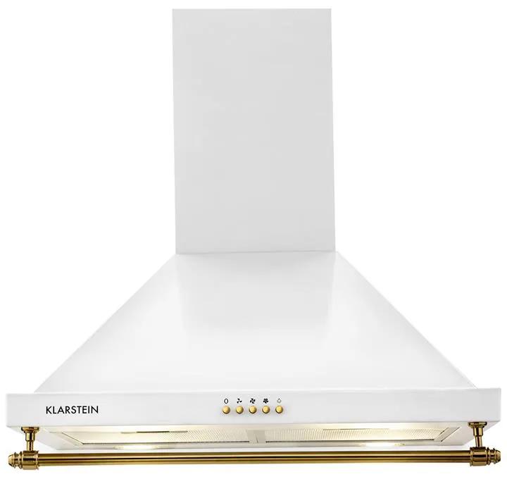 Montblanc 60, digestoř, 60 cm, nástěnná, 610 m³/h, LED, lišta, bílá