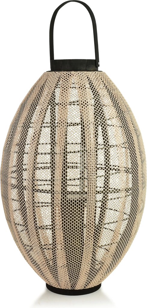 Lucerna LEVI 70 cm béžová/černá