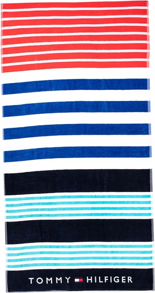 Plážový Ručník Tommy Hilfiger Towel Frotte Premium 90 x 180 CM