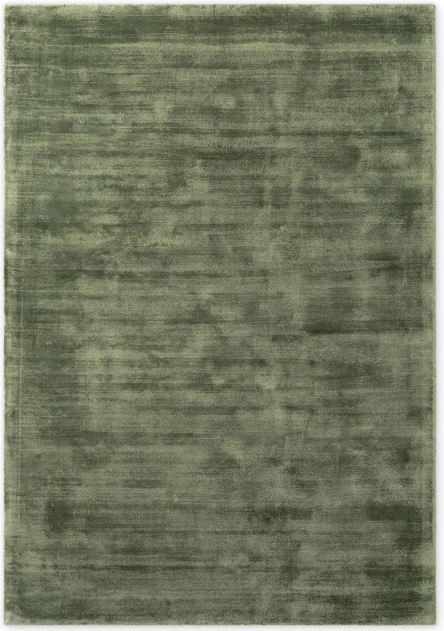 Zelený ručně tkaný koberec z viskózy 160x230 cm Noemi – Vikosa