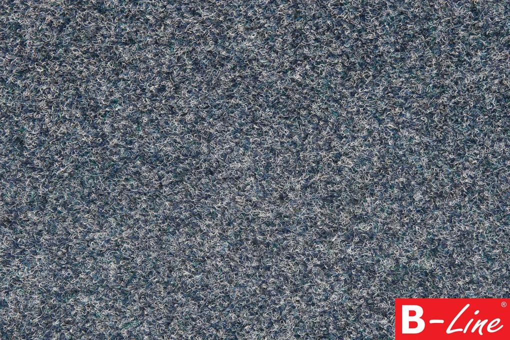 Zátěžový koberec Primavera 539 modrý Šíře role: 3 m