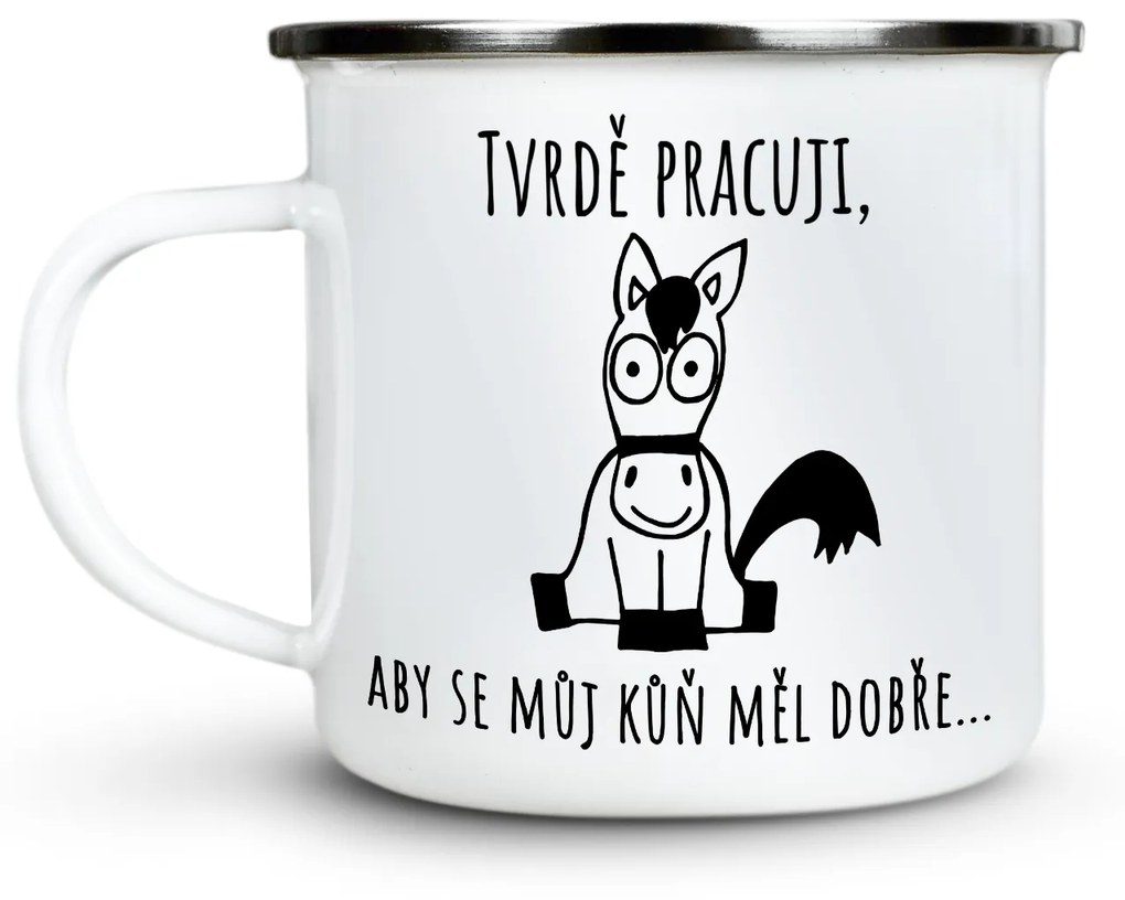 Ahome Plecháček Tvrdě pracuji. Kůň 300 ml