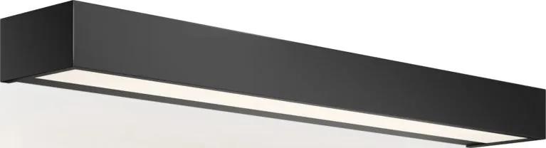 Nástěnná lampa Box LED 2700K 60 cm černá matná