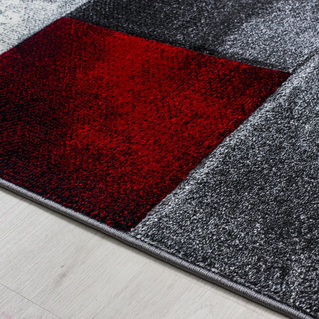 Ayyildiz, Kusový koberec Hawaii 1710 red, 200x290, červená, kancelář