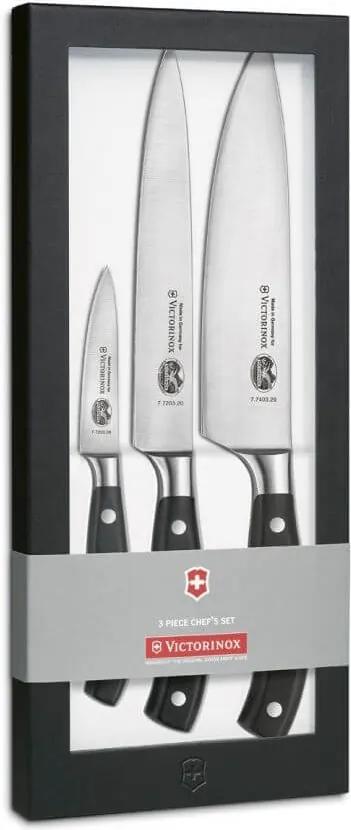Victorinox sada 3 kuchyňských kovaných nožů
