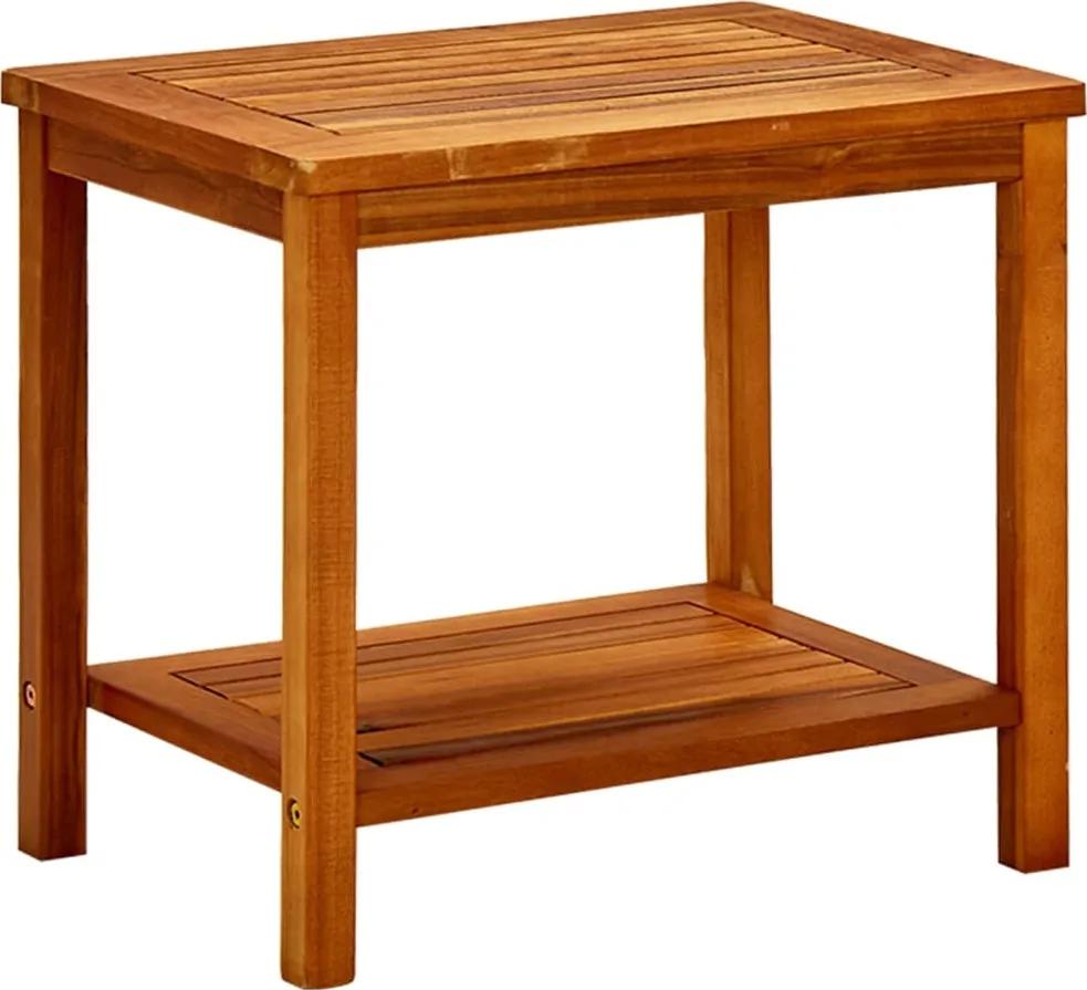 vidaXL Konferenční stolek 50 x 35 x 45 cm masivní akáciové dřevo [316404]