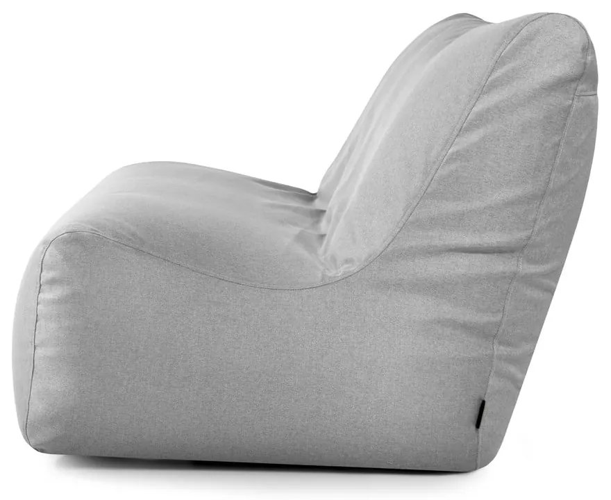 Světle šedý sedací vak Sofa Seat Lounge – SLOWDOWN