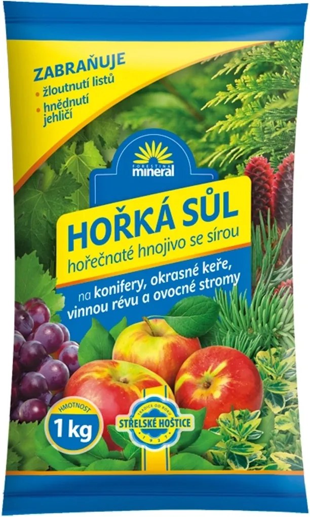 Forestina Hořká sůl, hořečnaté hnojivo se sírou 1 kg