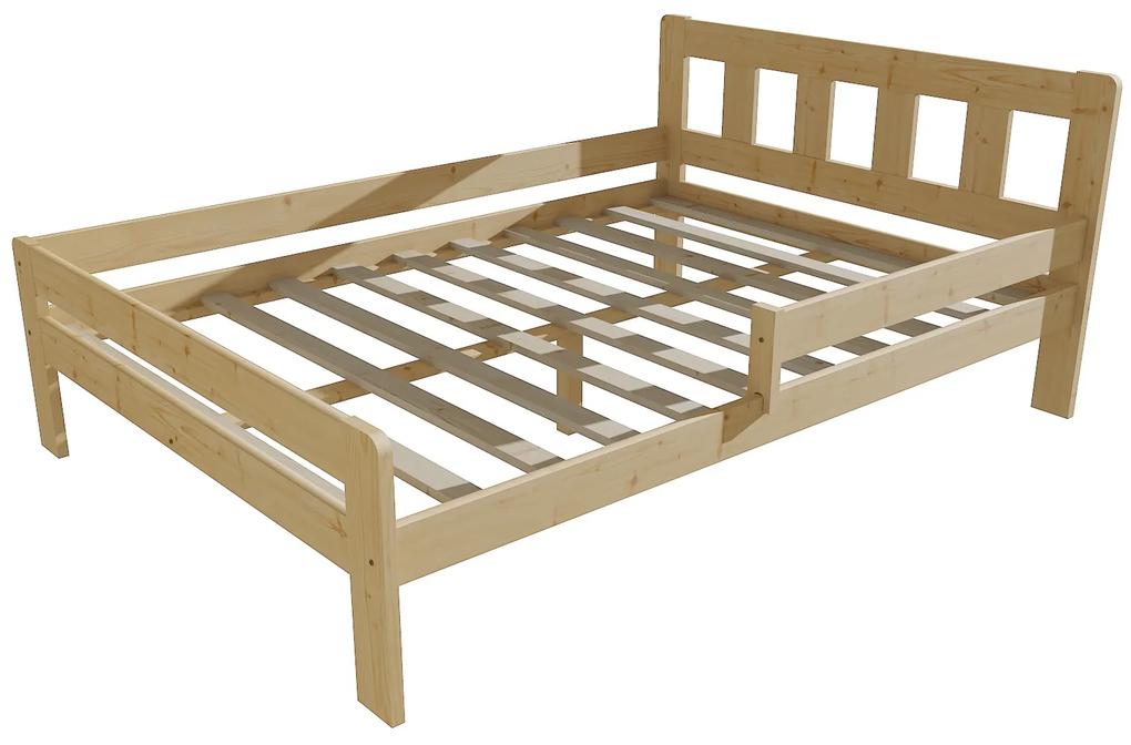 Vomaks Dětská postel se zábranou VMK010C KIDS Rozměr: 120 x 200 cm, Barva: barva šedá