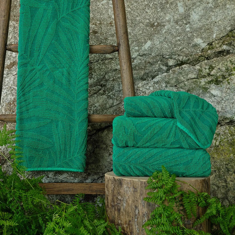 Abyss & Habidecor Luxusní ručníky Abyss z egyptské bavlny | 230 Emerald, Velikost 55x100 cm