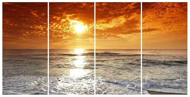 Obraz moře a západu slunce (160x80 cm), 40 dalších rozměrů