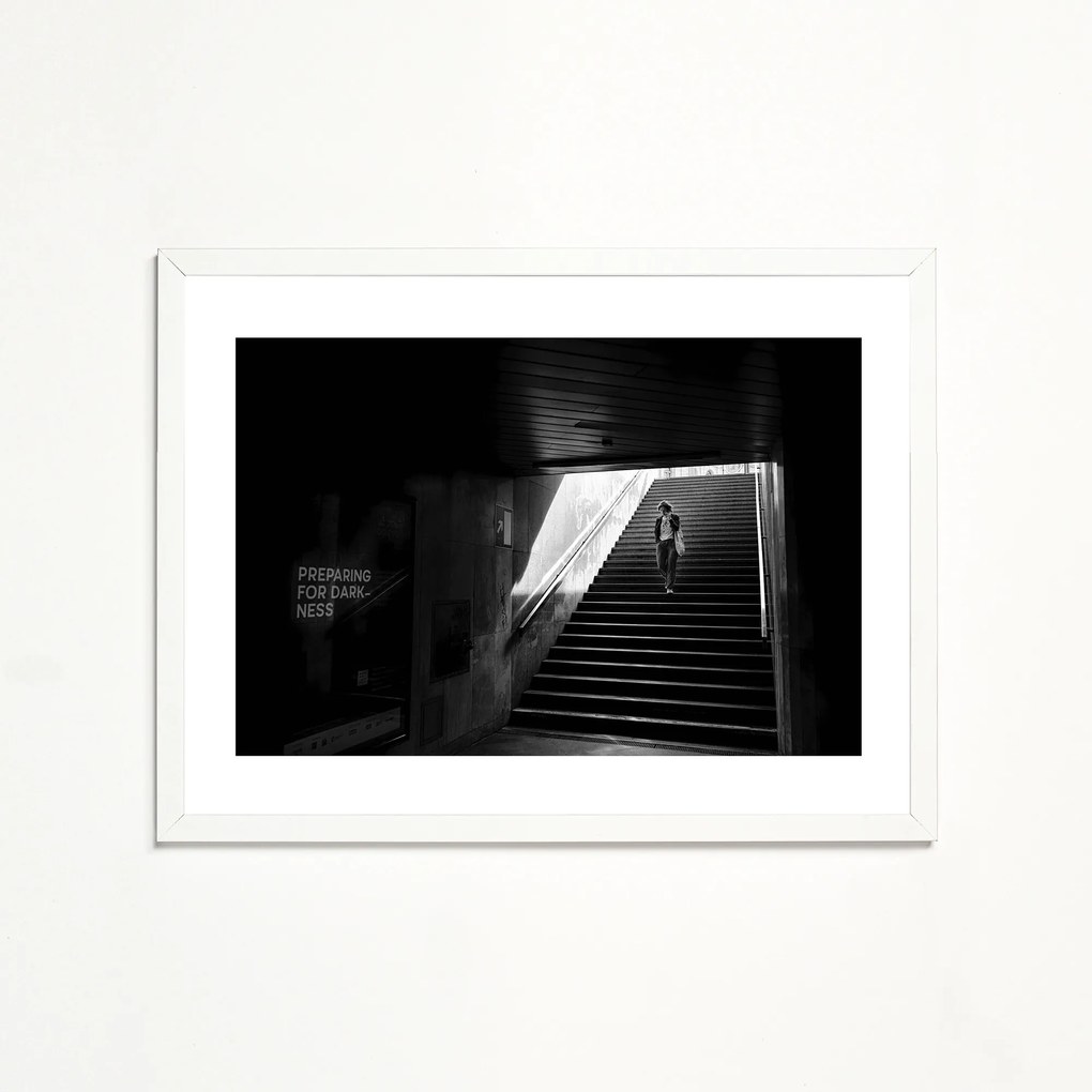 Ondřej Trojan | Darkness Rám: Černý, Velikost: 40 x 60 cm