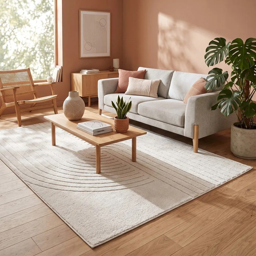 Krémový koberec 200x290 cm Solace – ESTE
