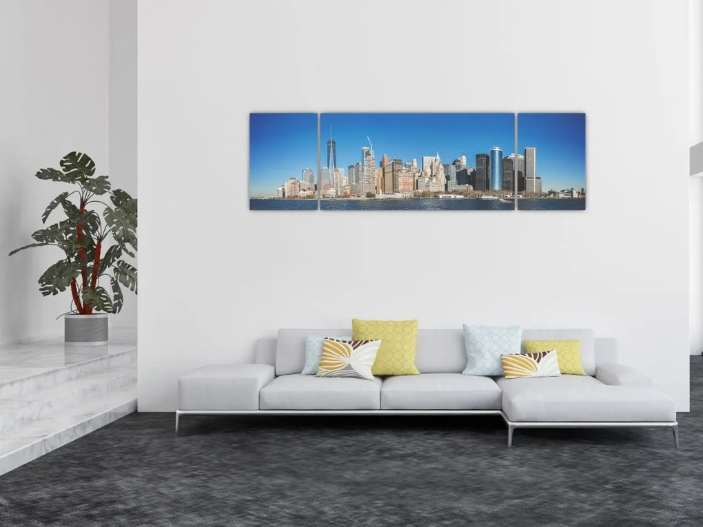 Obraz - Manhattan v New Yorku (170x50 cm)