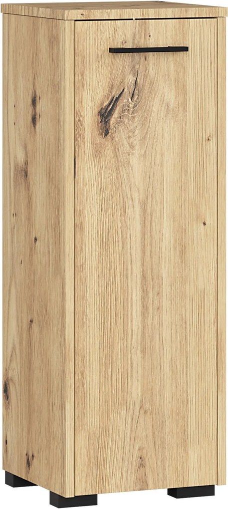 Koupelnová skříňka Fin S30 1D 30 cm dub - výběr z 4 provedení