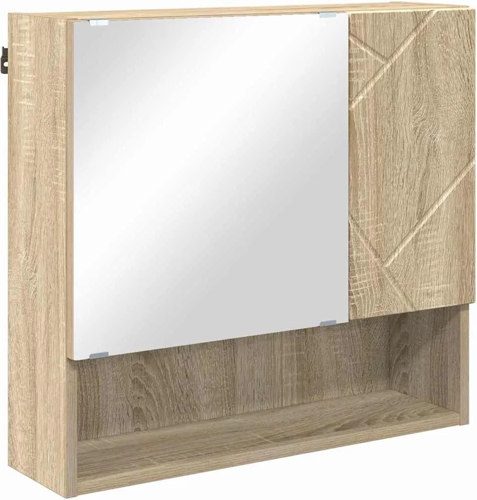 Sada koupelnového nábytku 5 ks Sonoma dub 61 x 35 x 64 cm 3392985
