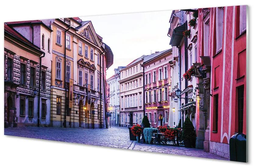 akrylový obraz Krakow Old Town 140x70 cm