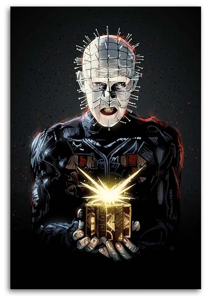 Gario Obraz na plátně Hellraiser: Vyslancem pekla - Nikita Abakumov Rozměry: 40 x 60 cm