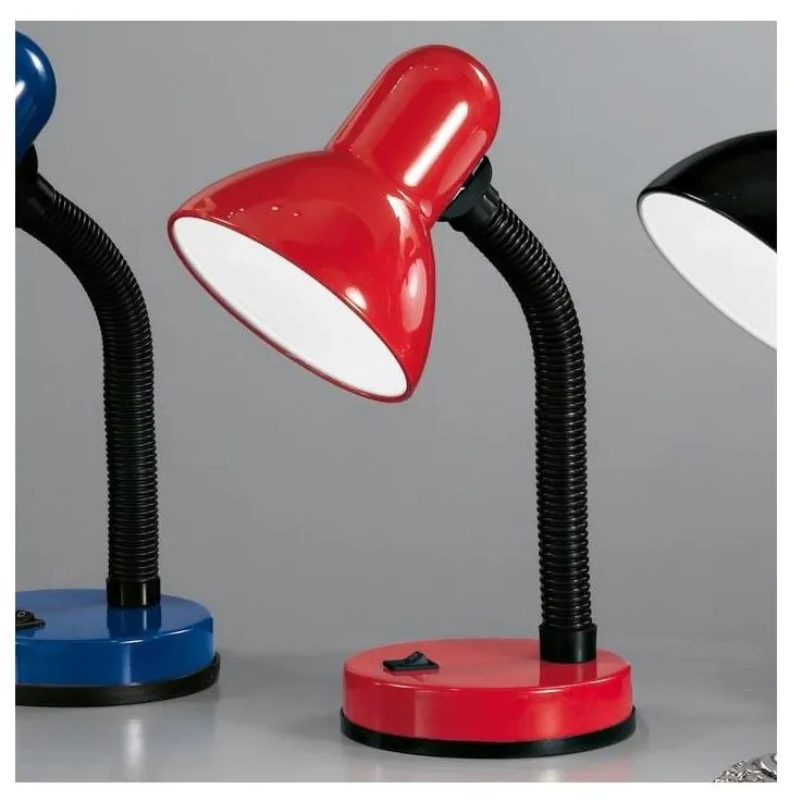 EGLO 9230 - Stolní lampa BASIC 1xE27/40W červená