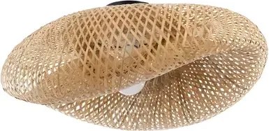 Immax BOHO HILO / Stropní svítidlo / D60cm / E27 / bambus