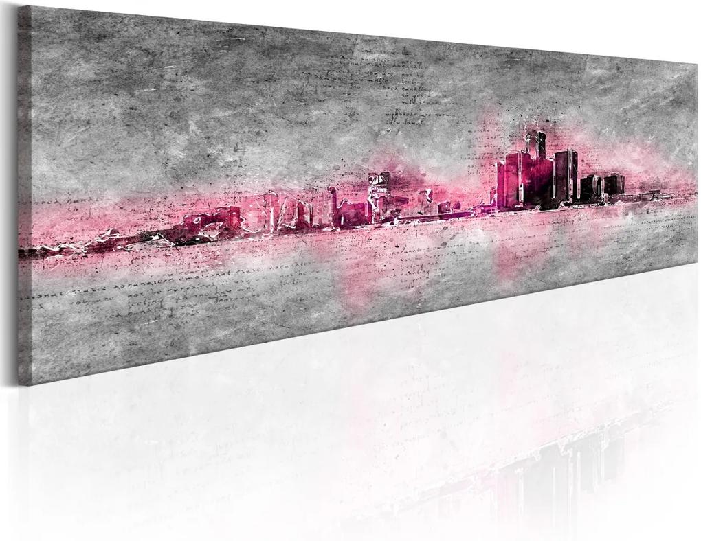 Murando DeLuxe Růžové panorama Velikost: 140x42 cm