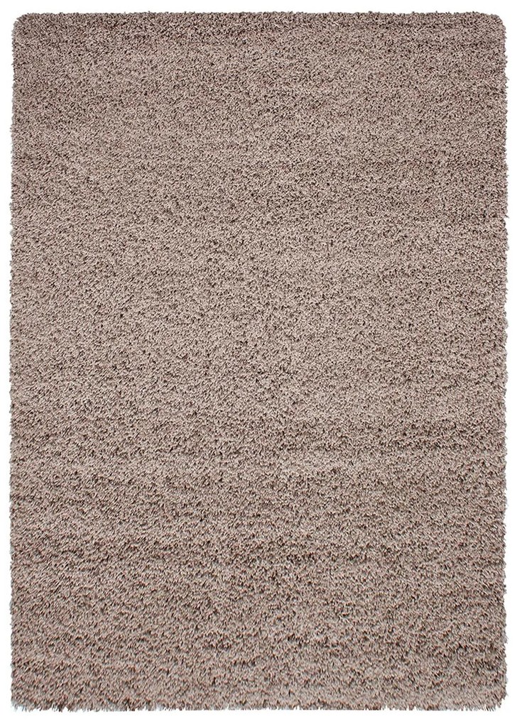 Ayyildiz, Kusový koberec Dream Shaggy 4000 beige, 80x150, béžová, ložnice