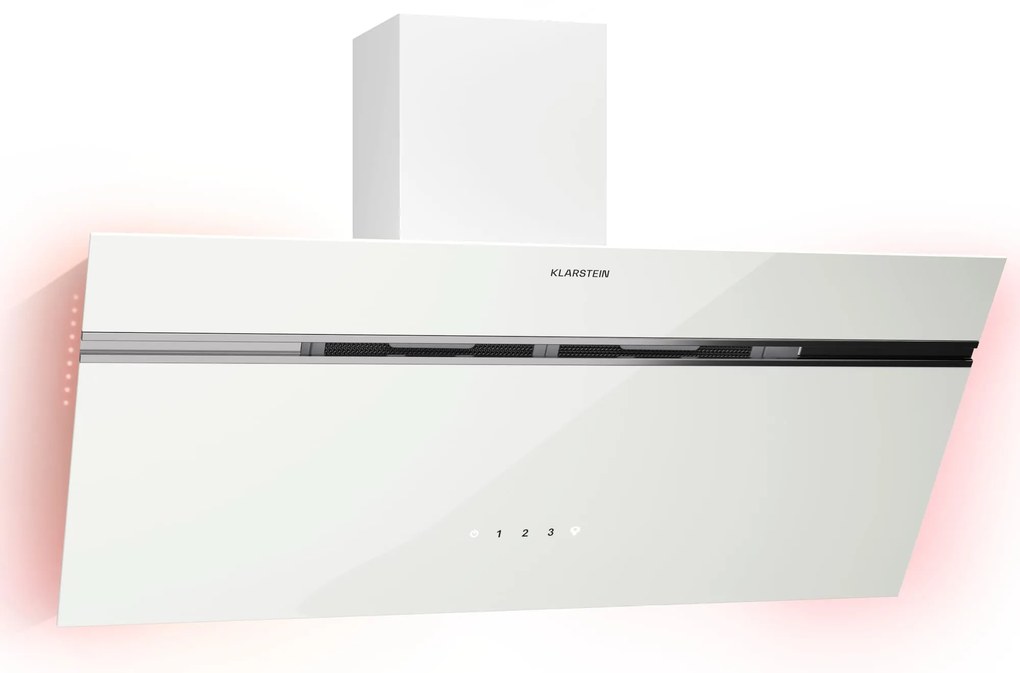 Klarstein Alina digestoř | 80 cm | 615 m³/h | Tichá | Energetická třída A