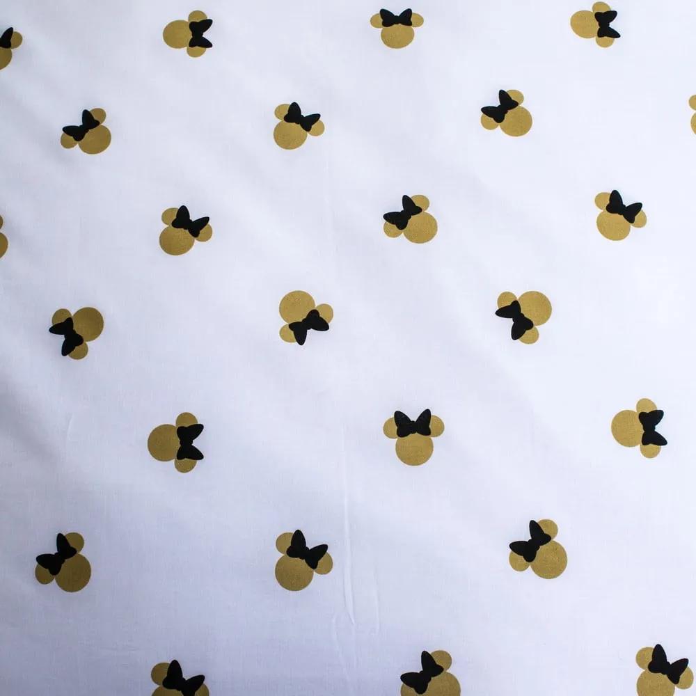 Bavlněné dětské povlečení na jednolůžko 140x200 cm Minnie Gold – Jerry Fabrics
