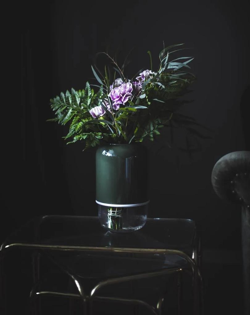 Váza Capsule s nastavitelnou výškou fialová