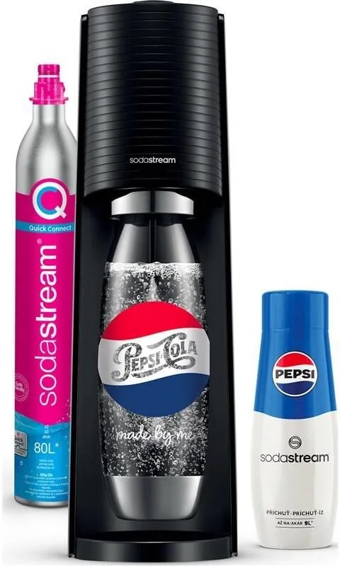 SodaStream Výrobník sody TERRA Black Pepsi Mpack