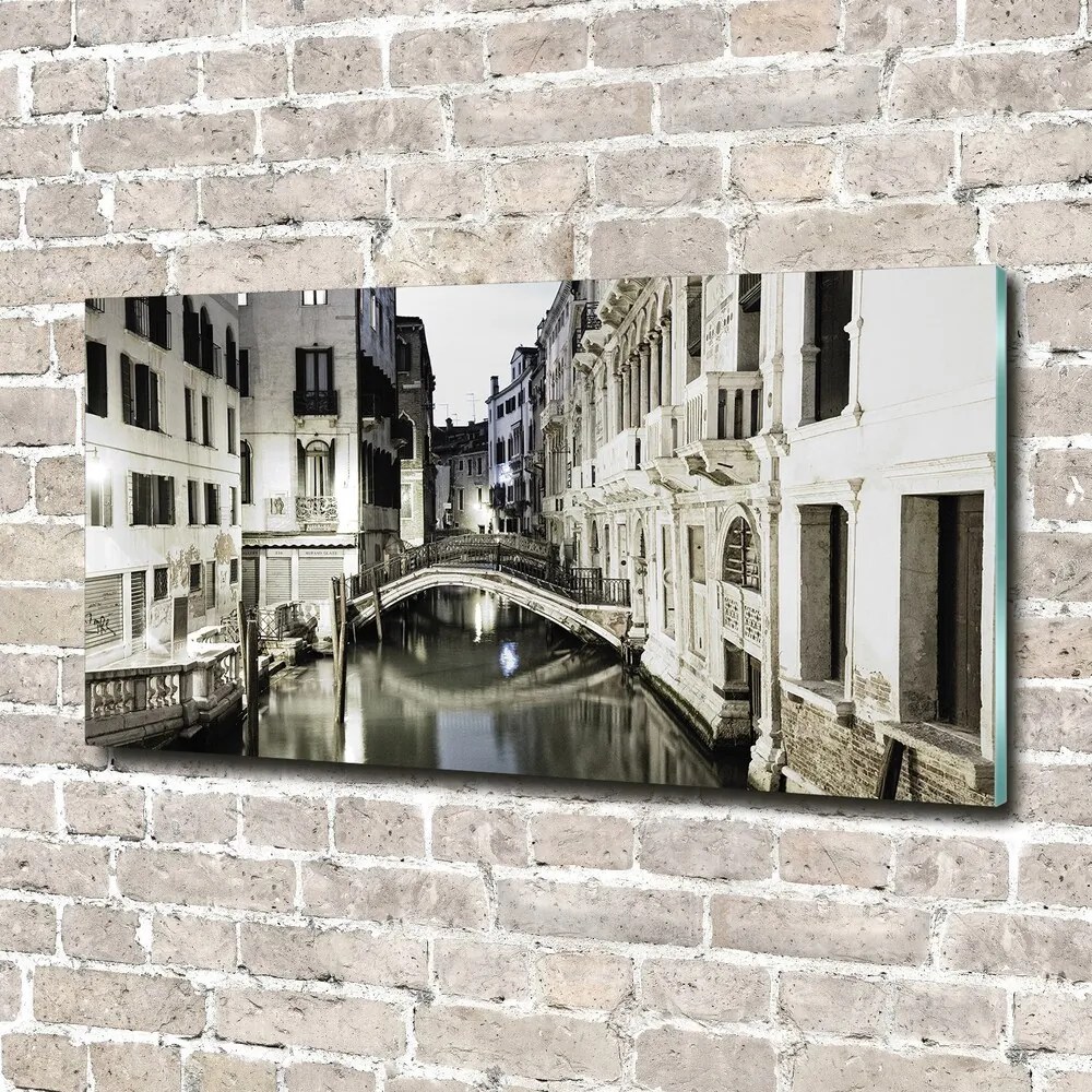 Wallmuralia Foto obraz fotografie na skle Benátky Itálie 140x70 cm