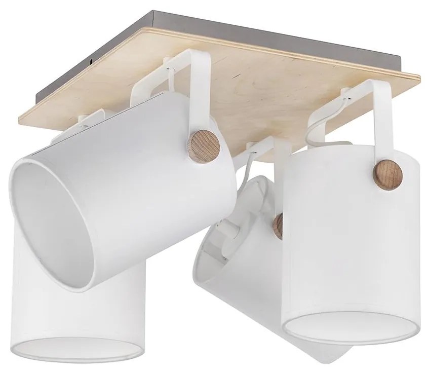 TK Lighting Bodové svítidlo RELAX WHITE 4xE27/60W/230V TK1615