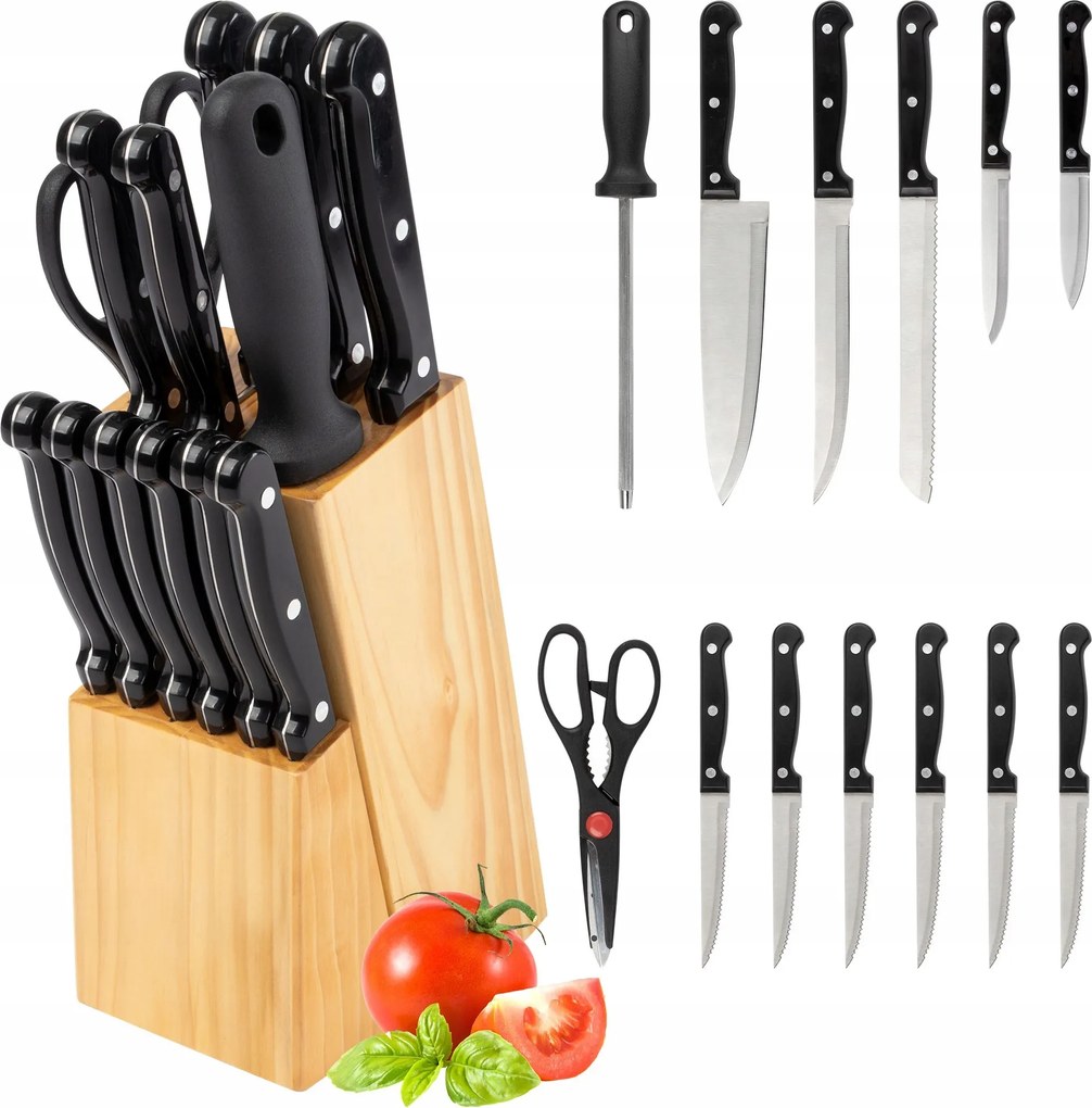Sada nožů v bloku 15dílná Knife set