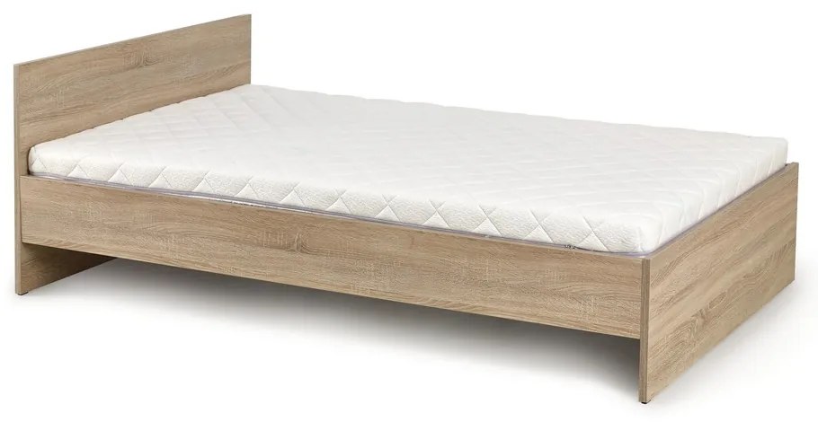 Postel Lima 120 × 200 cm, dub sonoma
