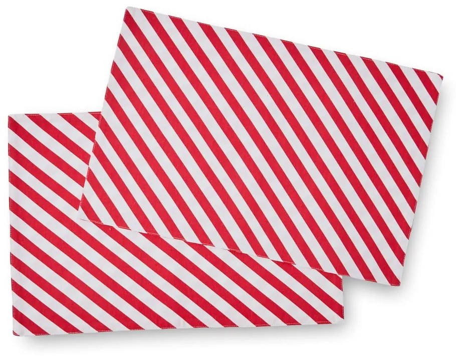 Látková prostírání v sadě 4 ks 30x46 cm Candy Cane – Catherine Lansfield